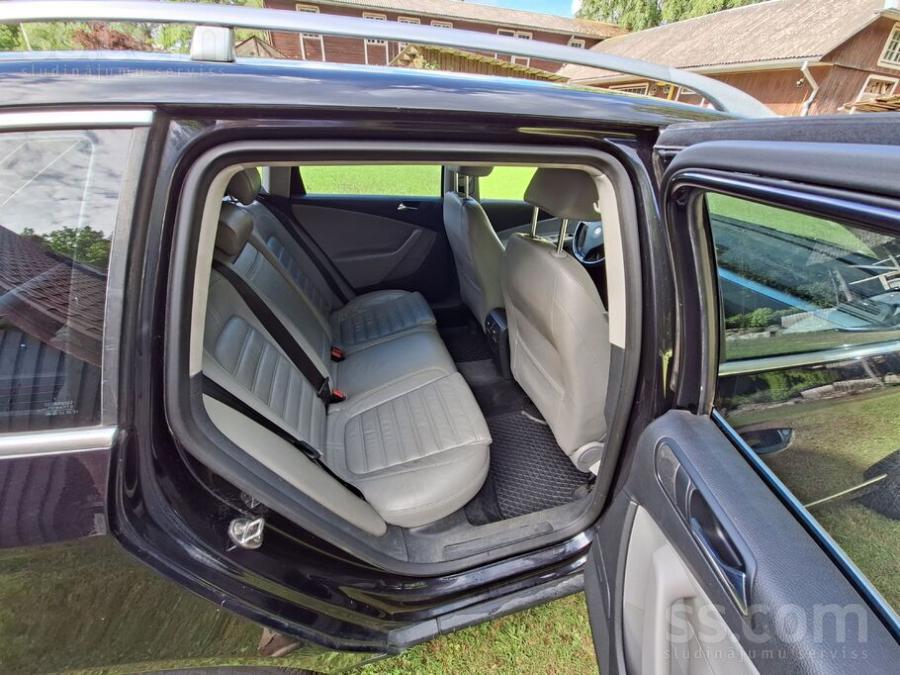 Melns Volkswagen Passat B6 2007 Rīga, ar dzinēja tilpumu 2.00 L un nobraukumu 316 tūkst. km par 2200 €, foto 7 vietnē AUTOMOTO.COM.LV