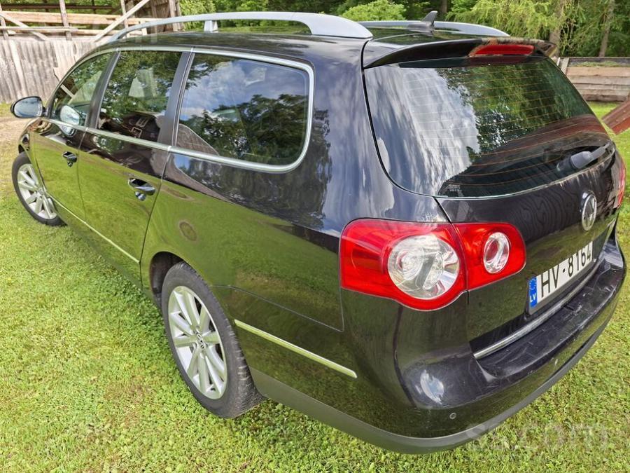 Melns Volkswagen Passat B6 2007 Rīga, ar dzinēja tilpumu 2.00 L un nobraukumu 316 tūkst. km par 2200 €, foto 12 vietnē AUTOMOTO.COM.LV