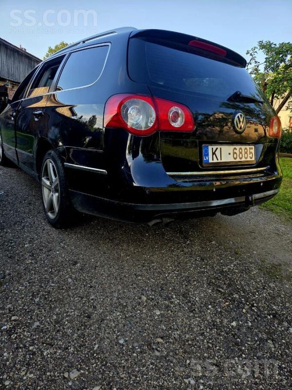 Melns Volkswagen Passat B6 2007 Aizkraukle, ar dzinēja tilpumu 2.00 L un nobraukumu 402 tūkst. km par 2999 €, foto 5 vietnē AUTOMOTO.COM.LV