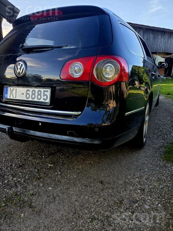 Melns Volkswagen Passat B6 2007 Aizkraukle, ar dzinēja tilpumu 2.00 L un nobraukumu 402 tūkst. km par 2999 €, foto 6 vietnē AUTOMOTO.COM.LV