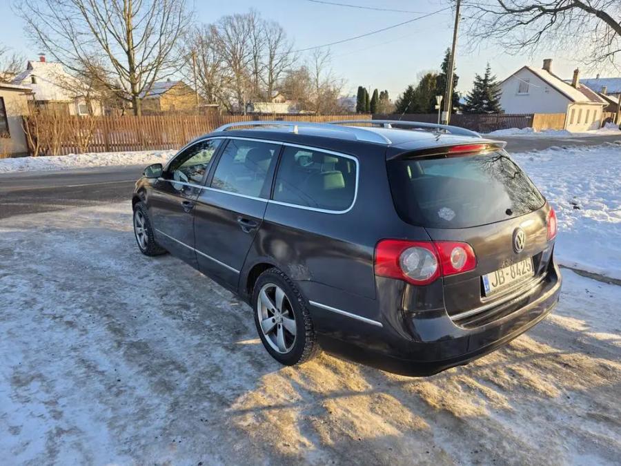 Melns Volkswagen Passat B6 2007 Ventspils, ar dzinēja tilpumu 2.00 L un nobraukumu 362 tūkst. km par 1500 €, foto 5 vietnē AUTOMOTO.COM.LV