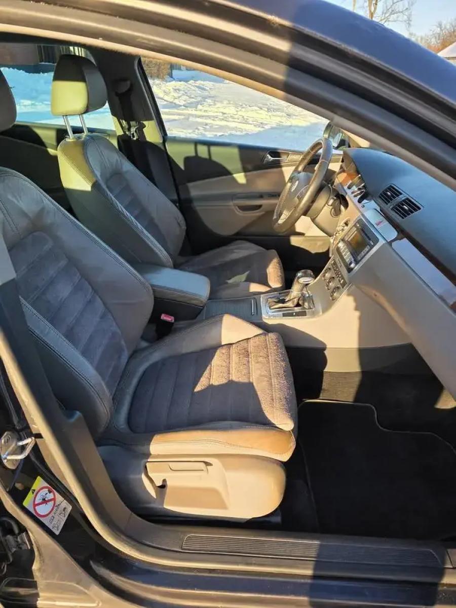 Melns Volkswagen Passat B6 2007 Ventspils, ar dzinēja tilpumu 2.00 L un nobraukumu 362 tūkst. km par 1500 €, foto 12 vietnē AUTOMOTO.COM.LV