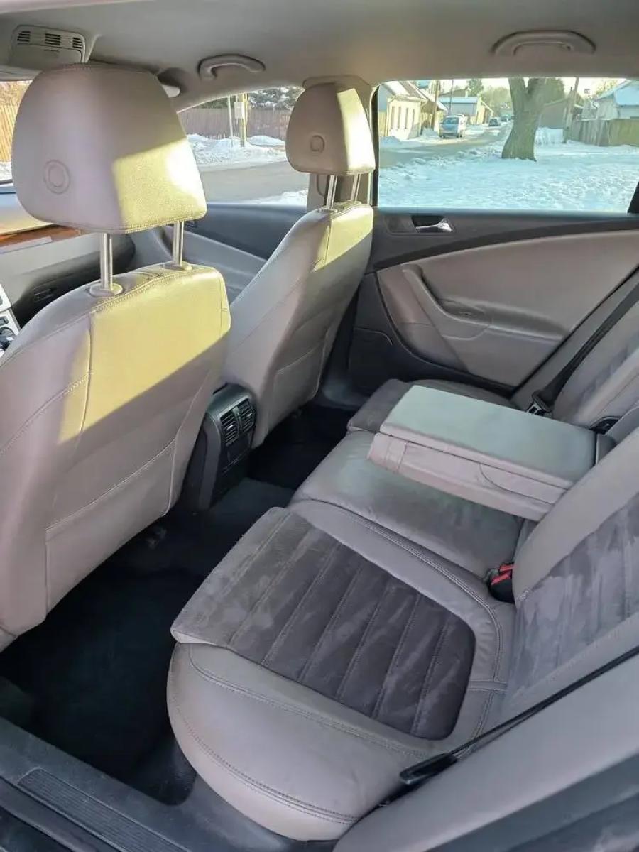 Melns Volkswagen Passat B6 2007 Ventspils, ar dzinēja tilpumu 2.00 L un nobraukumu 362 tūkst. km par 1500 €, foto 14 vietnē AUTOMOTO.COM.LV
