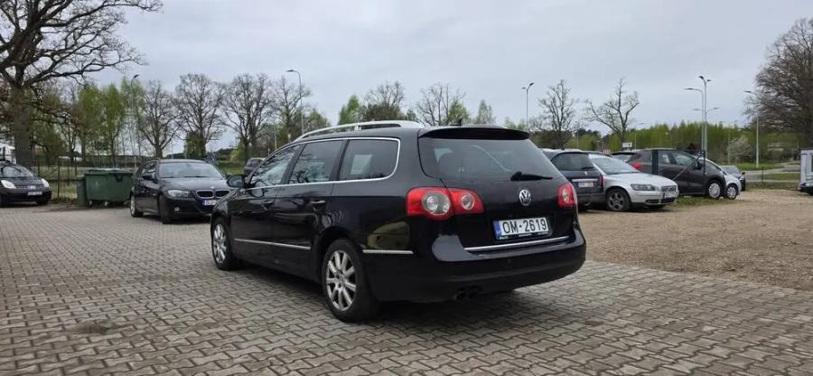 Melns Volkswagen Passat B6 2007 Valmiera, ar dzinēja tilpumu 2.00 L un nobraukumu 336 tūkst. km par 1400 €, foto 5 vietnē AUTOMOTO.COM.LV