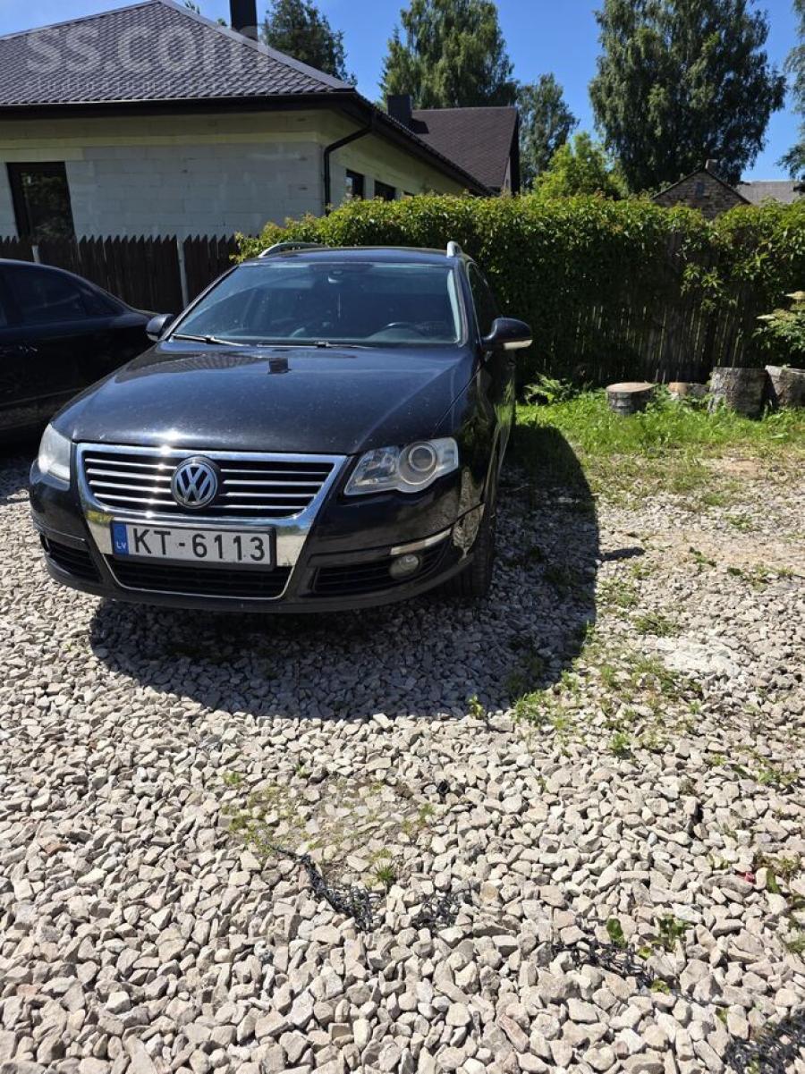 Melns Volkswagen Passat B6 2007 Jelgava, ar dzinēja tilpumu 2.00 L un nobraukumu 0 tūkst. km par 2150 €, foto 4 vietnē AUTOMOTO.COM.LV