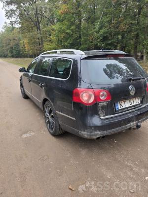 Черный Фольксваген Пассат Б6 2007 в Елгава, объемом двигателя 2.00 л и пробегом 0 тыс. км за 1550 €, фото 3 на AUTOMOTO.COM.LV
