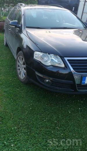 Melns Volkswagen Passat B6 2007 Daugavpils, ar dzinēja tilpumu 2.00 L un nobraukumu 303 tūkst. km par 850 €, foto 3 vietnē AUTOMOTO.COM.LV