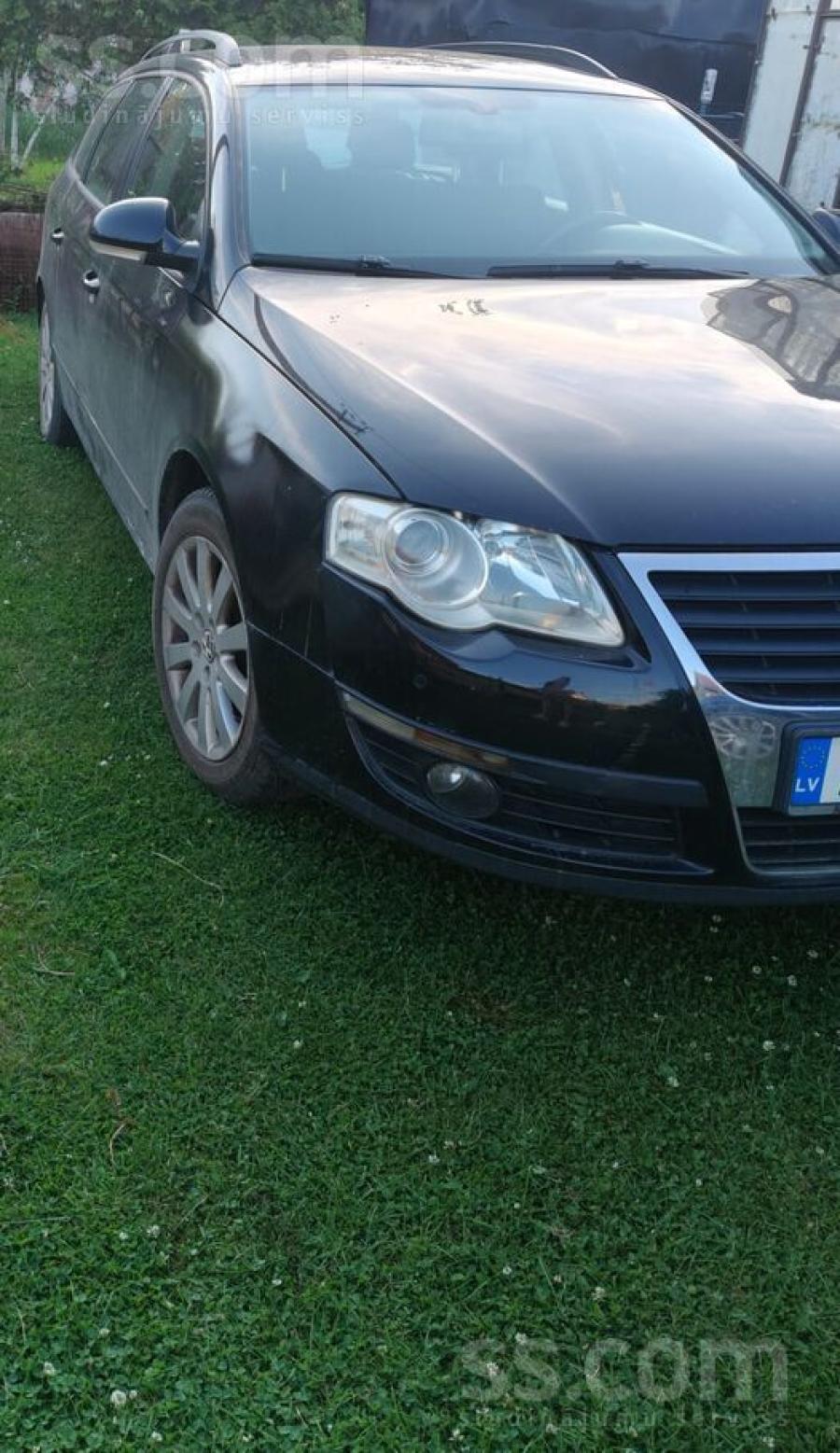 Melns Volkswagen Passat B6 2007 Daugavpils, ar dzinēja tilpumu 2.00 L un nobraukumu 303 tūkst. km par 850 €, foto 3 vietnē AUTOMOTO.COM.LV