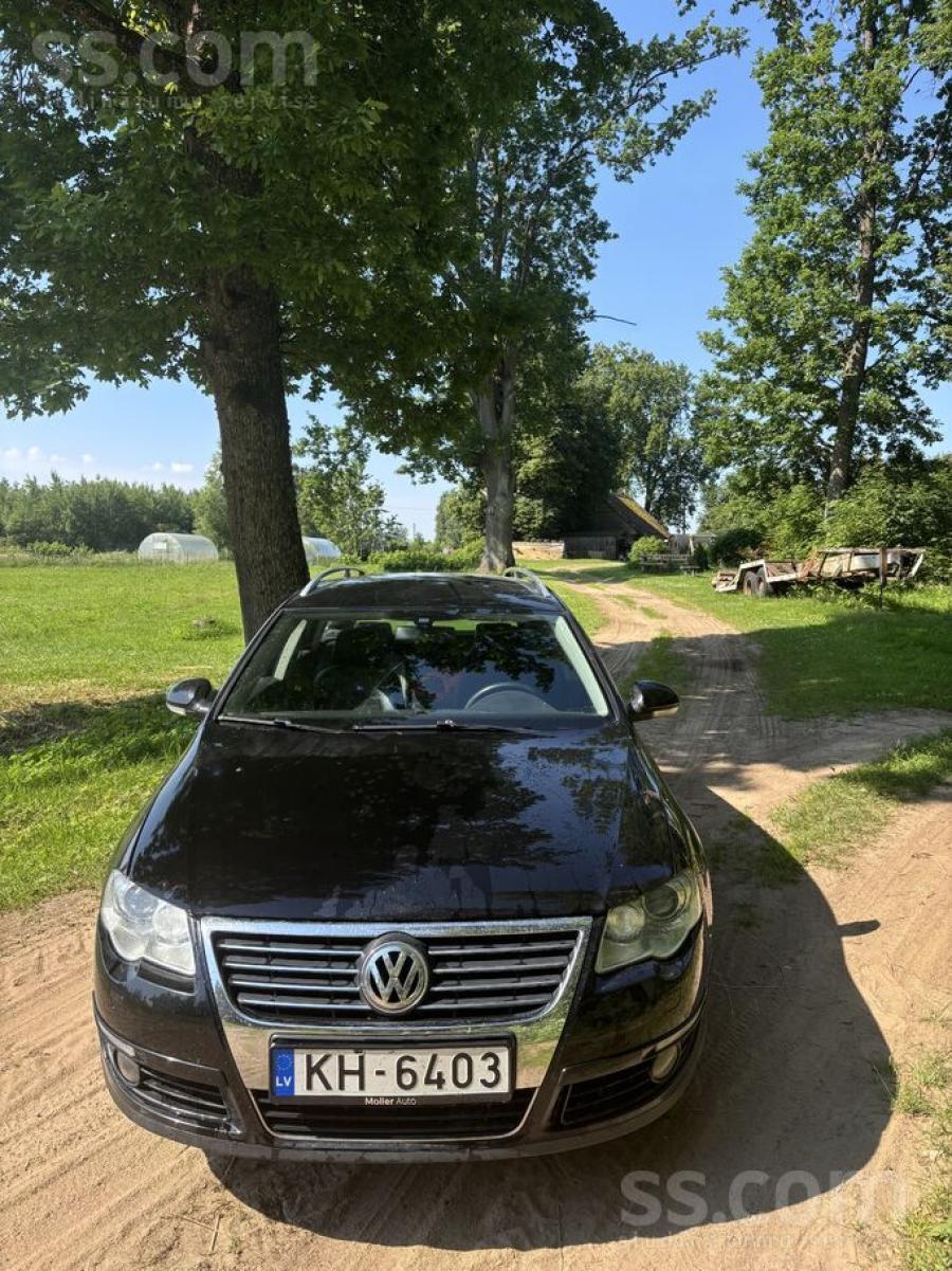 Melns Volkswagen Passat B6 2007 Rīga, ar dzinēja tilpumu 1.90 L un nobraukumu 380 tūkst. km par 1750 €, foto 3 vietnē AUTOMOTO.COM.LV