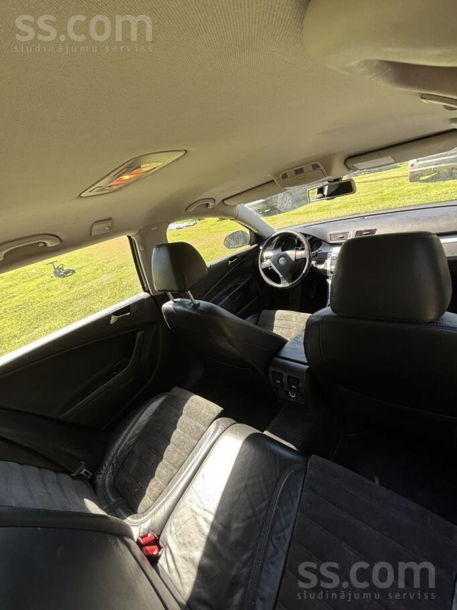 Melns Volkswagen Passat B6 2007 Rīga, ar dzinēja tilpumu 1.90 L un nobraukumu 380 tūkst. km par 1750 €, foto 11 vietnē AUTOMOTO.COM.LV