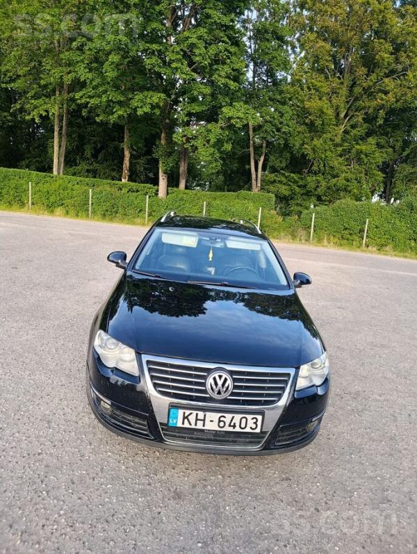 Melns Volkswagen Passat B6 2007 Talsi, ar dzinēja tilpumu 1.90 L un nobraukumu 380 tūkst. km par 1650 €, foto 1 vietnē AUTOMOTO.COM.LV