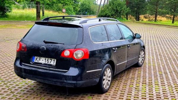 Melns Volkswagen Passat B6 2007 Cēsis, ar dzinēja tilpumu 2.00 L un nobraukumu 349 tūkst. km par 1300 €, foto 5 vietnē AUTOMOTO.COM.LV