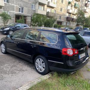 Черный Фольксваген Пассат Б6 2007 в Даугавпилс, объемом двигателя 2.00 л и пробегом 375 тыс. км за 2600 €, фото 9 на AUTOMOTO.COM.LV
