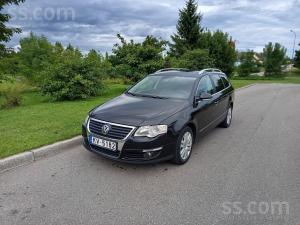 Черный Фольксваген Пассат Б6 2007 в Даугавпилс, объемом двигателя 2.00 л и пробегом 282 тыс. км за 2700 €, фото  на AUTOMOTO.COM.LV