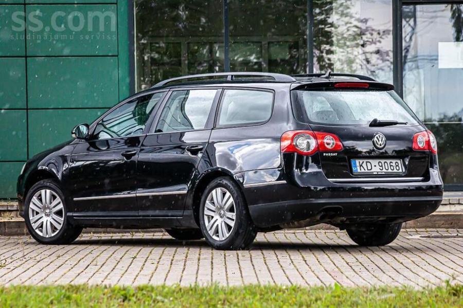 Melns Volkswagen Passat B6 2007 Tukums, ar dzinēja tilpumu 2.00 L un nobraukumu 291 tūkst. km par 1690 €, foto 6 vietnē AUTOMOTO.COM.LV