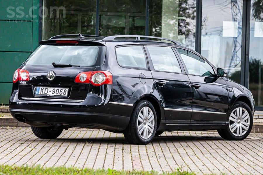 Melns Volkswagen Passat B6 2007 Tukums, ar dzinēja tilpumu 2.00 L un nobraukumu 291 tūkst. km par 1690 €, foto 7 vietnē AUTOMOTO.COM.LV