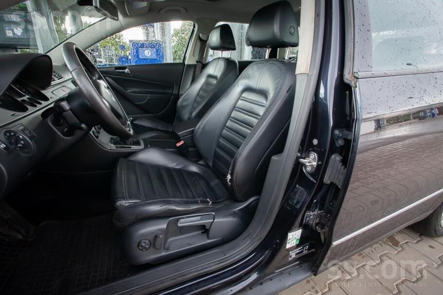 Melns Volkswagen Passat B6 2007 Tukums, ar dzinēja tilpumu 2.00 L un nobraukumu 291 tūkst. km par 1690 €, foto 8 vietnē AUTOMOTO.COM.LV