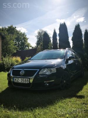 Black Volkswagen Passat B6 2007 in Tukums, with an engine capacity of 2.00 L and mileage of 287 thousand km for 790 €, photo  on AUTOMOTO.COM.LV