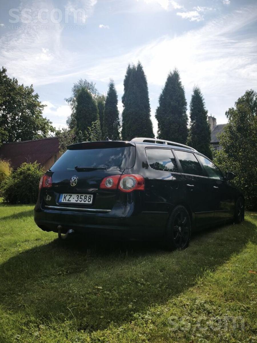 Melns Volkswagen Passat B6 2007 Tukums, ar dzinēja tilpumu 2.00 L un nobraukumu 287 tūkst. km par 790 €, foto 5 vietnē AUTOMOTO.COM.LV