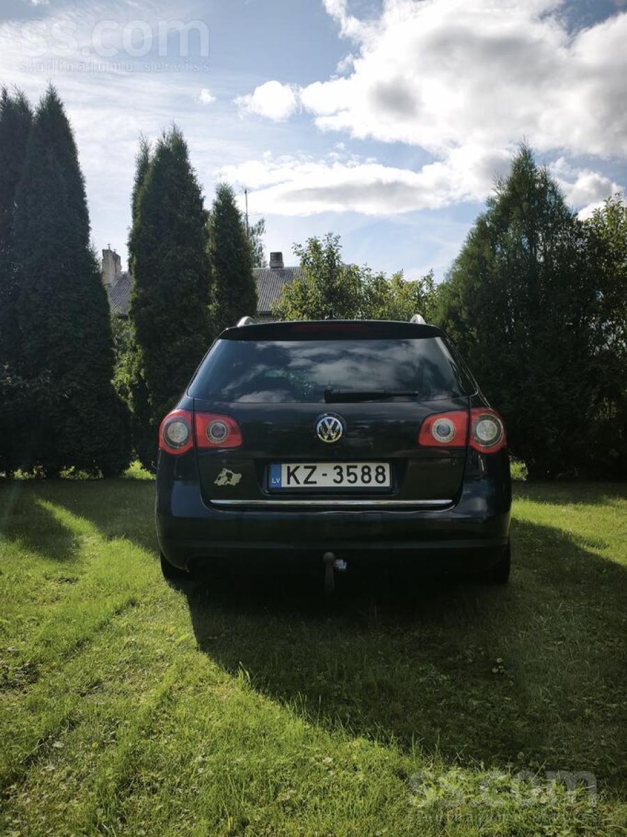 Melns Volkswagen Passat B6 2007 Tukums, ar dzinēja tilpumu 2.00 L un nobraukumu 287 tūkst. km par 790 €, foto 6 vietnē AUTOMOTO.COM.LV