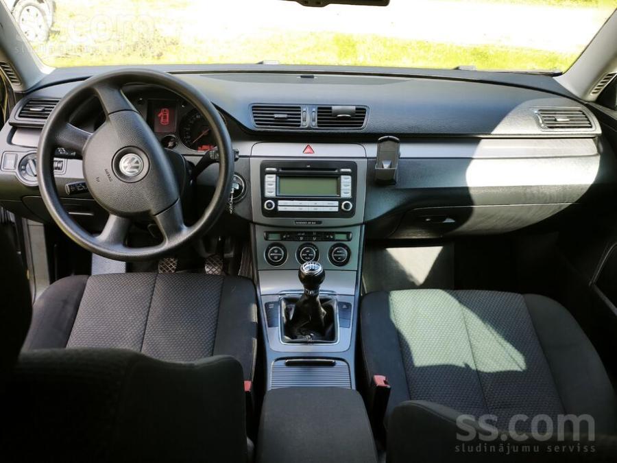 Melns Volkswagen Passat B6 2007 Tukums, ar dzinēja tilpumu 2.00 L un nobraukumu 287 tūkst. km par 790 €, foto 7 vietnē AUTOMOTO.COM.LV