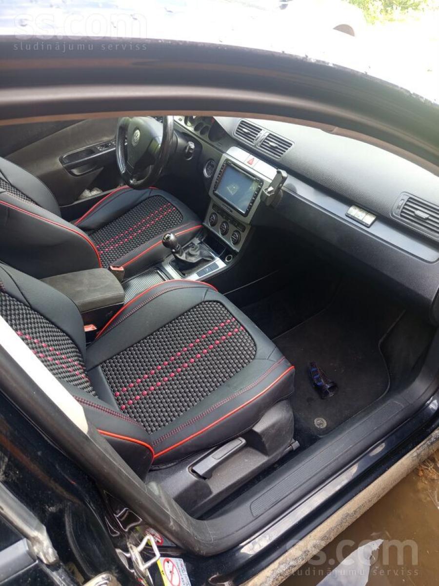 Melns Volkswagen Passat B6 2007 Rēzekne, ar dzinēja tilpumu 2.00 L un nobraukumu 299 tūkst. km par 2200 €, foto 11 vietnē AUTOMOTO.COM.LV