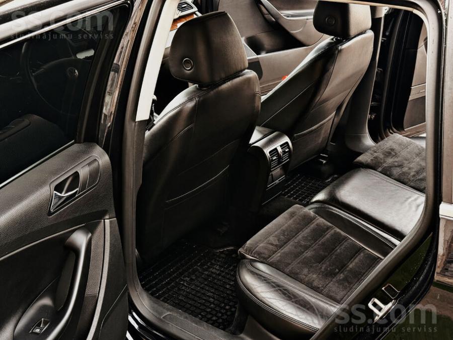 Melns Volkswagen Passat B6 2007 Daugavpils, ar dzinēja tilpumu 2.00 L un nobraukumu 283 tūkst. km par 2500 €, foto 5 vietnē AUTOMOTO.COM.LV