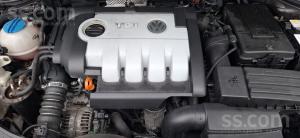 Black Volkswagen Passat B6 2007 in Daugavpils, with an engine capacity of 1.90 L and mileage of 390 thousand km for 1490 €, photo 6 on AUTOMOTO.COM.LV
