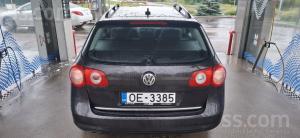 Black Volkswagen Passat B6 2007 in Daugavpils, with an engine capacity of 1.90 L and mileage of 390 thousand km for 1490 €, photo 8 on AUTOMOTO.COM.LV