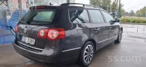 Black Volkswagen Passat B6 2007 in Daugavpils, with an engine capacity of 1.90 L and mileage of 390 thousand km for 1490 €, photo 9 on AUTOMOTO.COM.LV
