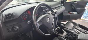 Black Volkswagen Passat B6 2007 in Daugavpils, with an engine capacity of 1.90 L and mileage of 390 thousand km for 1490 €, photo 18 on AUTOMOTO.COM.LV
