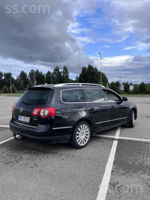 Black Volkswagen Passat B6 2007 in Tukums, with an engine capacity of 2.00 L and mileage of 440 thousand km for 1200 €, photo 4 on AUTOMOTO.COM.LV