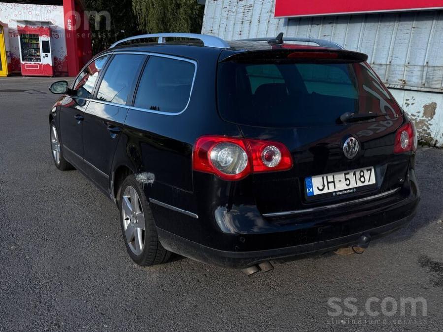 Melns Volkswagen Passat B6 2007 Rīga, ar dzinēja tilpumu 2.00 L un nobraukumu 392 tūkst. km par 1280 €, foto 4 vietnē AUTOMOTO.COM.LV