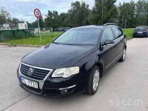 Black Volkswagen Passat B6 2007 in Riga, with an engine capacity of 2.00 L and mileage of 362 thousand km for 1150 €, photo  on AUTOMOTO.COM.LV
