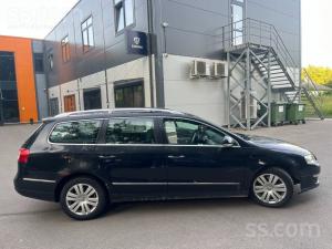 Black Volkswagen Passat B6 2007 in Riga, with an engine capacity of 2.00 L and mileage of 460 thousand km for 750 €, photo 3 on AUTOMOTO.COM.LV