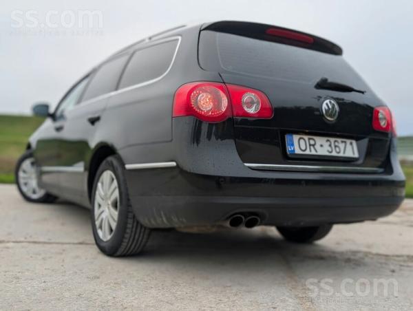 Melns Volkswagen Passat B6 2007 Rīga, ar dzinēja tilpumu 2.00 L un nobraukumu 270 tūkst. km par 3290 €, foto 3 vietnē AUTOMOTO.COM.LV