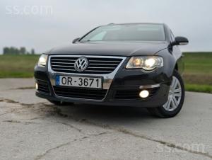 Black Volkswagen Passat B6 2007 in Riga, with an engine capacity of 2.00 L and mileage of 270 thousand km for 3290 €, photo 7 on AUTOMOTO.COM.LV
