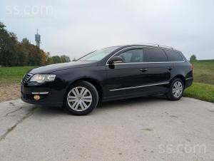 Black Volkswagen Passat B6 2007 in Riga, with an engine capacity of 2.00 L and mileage of 270 thousand km for 3290 €, photo 8 on AUTOMOTO.COM.LV