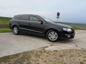 Black Volkswagen Passat B6 2007 in Riga, with an engine capacity of 2.00 L and mileage of 270 thousand km for 3290 €, photo 10 on AUTOMOTO.COM.LV