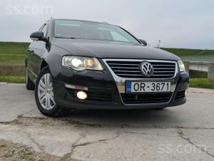 Black Volkswagen Passat B6 2007 in Riga, with an engine capacity of 2.00 L and mileage of 270 thousand km for 3290 €, photo 11 on AUTOMOTO.COM.LV
