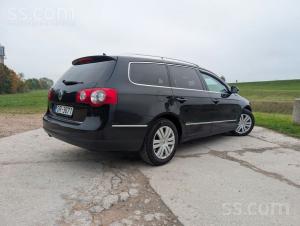 Black Volkswagen Passat B6 2007 in Riga, with an engine capacity of 2.00 L and mileage of 270 thousand km for 3290 €, photo 12 on AUTOMOTO.COM.LV