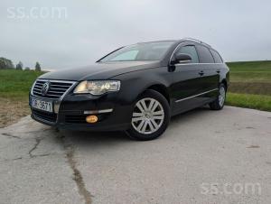 Black Volkswagen Passat B6 2007 in Riga, with an engine capacity of 2.00 L and mileage of 270 thousand km for 3290 €, photo 14 on AUTOMOTO.COM.LV