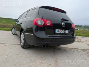 Black Volkswagen Passat B6 2007 in Riga, with an engine capacity of 2.00 L and mileage of 270 thousand km for 3290 €, photo 16 on AUTOMOTO.COM.LV