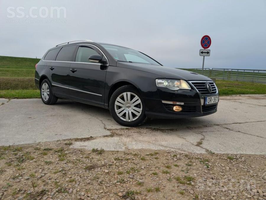 Black Volkswagen Passat B6 2007 in Riga, with an engine capacity of 2.00 L and mileage of 270 thousand km for 3290 €, photo 17 on AUTOMOTO.COM.LV