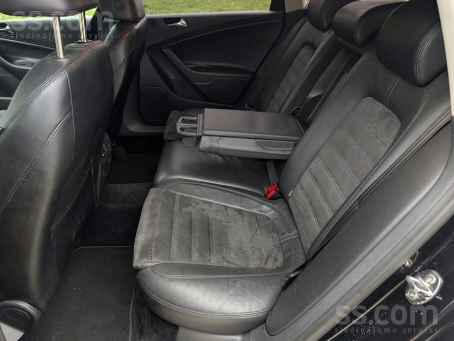 Black Volkswagen Passat B6 2007 in Riga, with an engine capacity of 2.00 L and mileage of 270 thousand km for 3290 €, photo 22 on AUTOMOTO.COM.LV