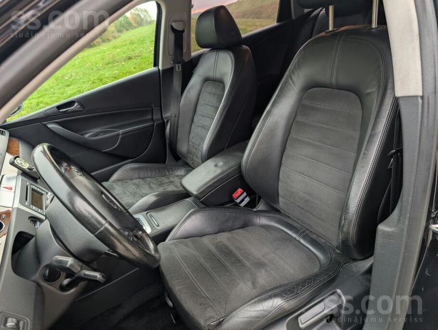 Black Volkswagen Passat B6 2007 in Riga, with an engine capacity of 2.00 L and mileage of 270 thousand km for 3290 €, photo 26 on AUTOMOTO.COM.LV