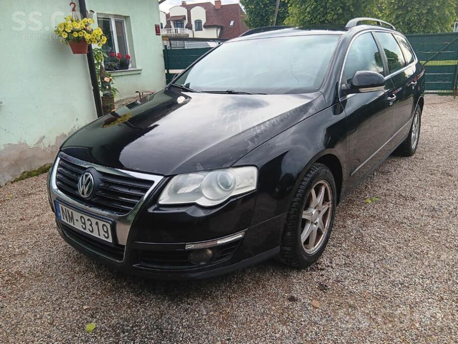 Melns Volkswagen Passat B6 2008 Jelgava, ar dzinēja tilpumu 2.00 L un nobraukumu 0 tūkst. km par 1250 €, foto 2 vietnē AUTOMOTO.COM.LV