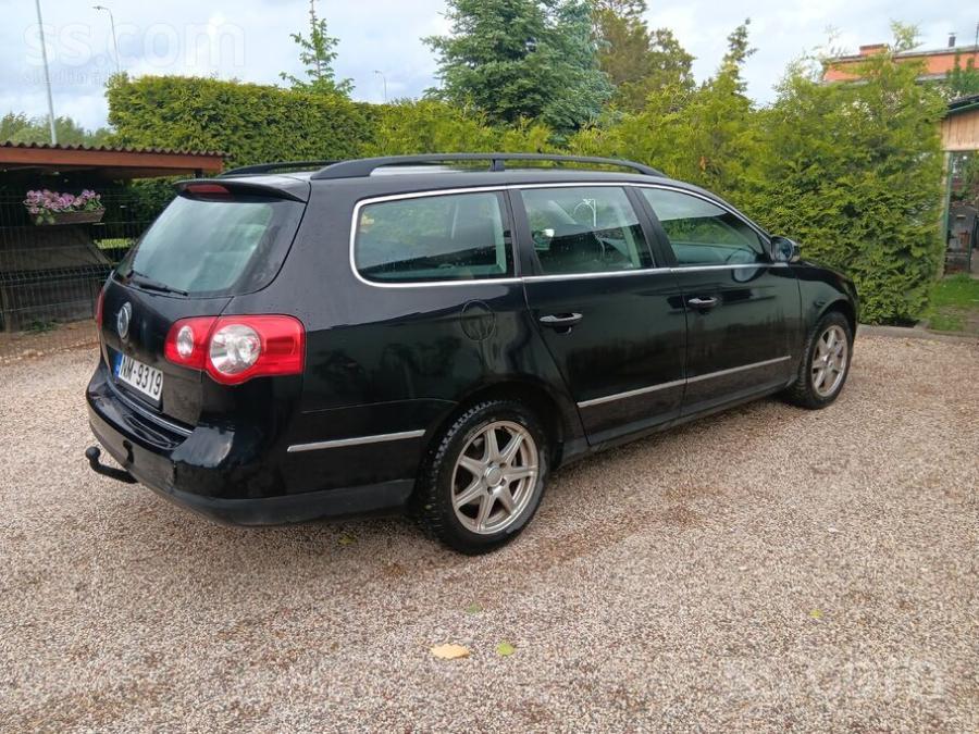 Melns Volkswagen Passat B6 2008 Jelgava, ar dzinēja tilpumu 2.00 L un nobraukumu 0 tūkst. km par 1250 €, foto 4 vietnē AUTOMOTO.COM.LV