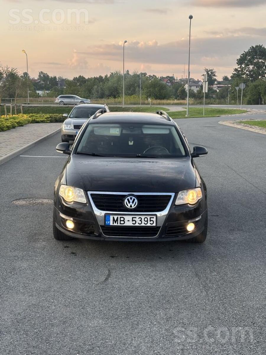 Melns Volkswagen Passat B6 2008 Bauska, ar dzinēja tilpumu 2.00 L un nobraukumu 385 tūkst. km par 1350 €, foto 3 vietnē AUTOMOTO.COM.LV