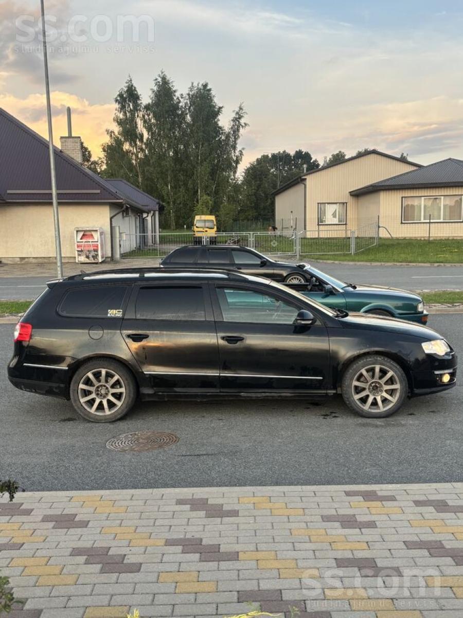 Melns Volkswagen Passat B6 2008 Bauska, ar dzinēja tilpumu 2.00 L un nobraukumu 385 tūkst. km par 1350 €, foto 5 vietnē AUTOMOTO.COM.LV
